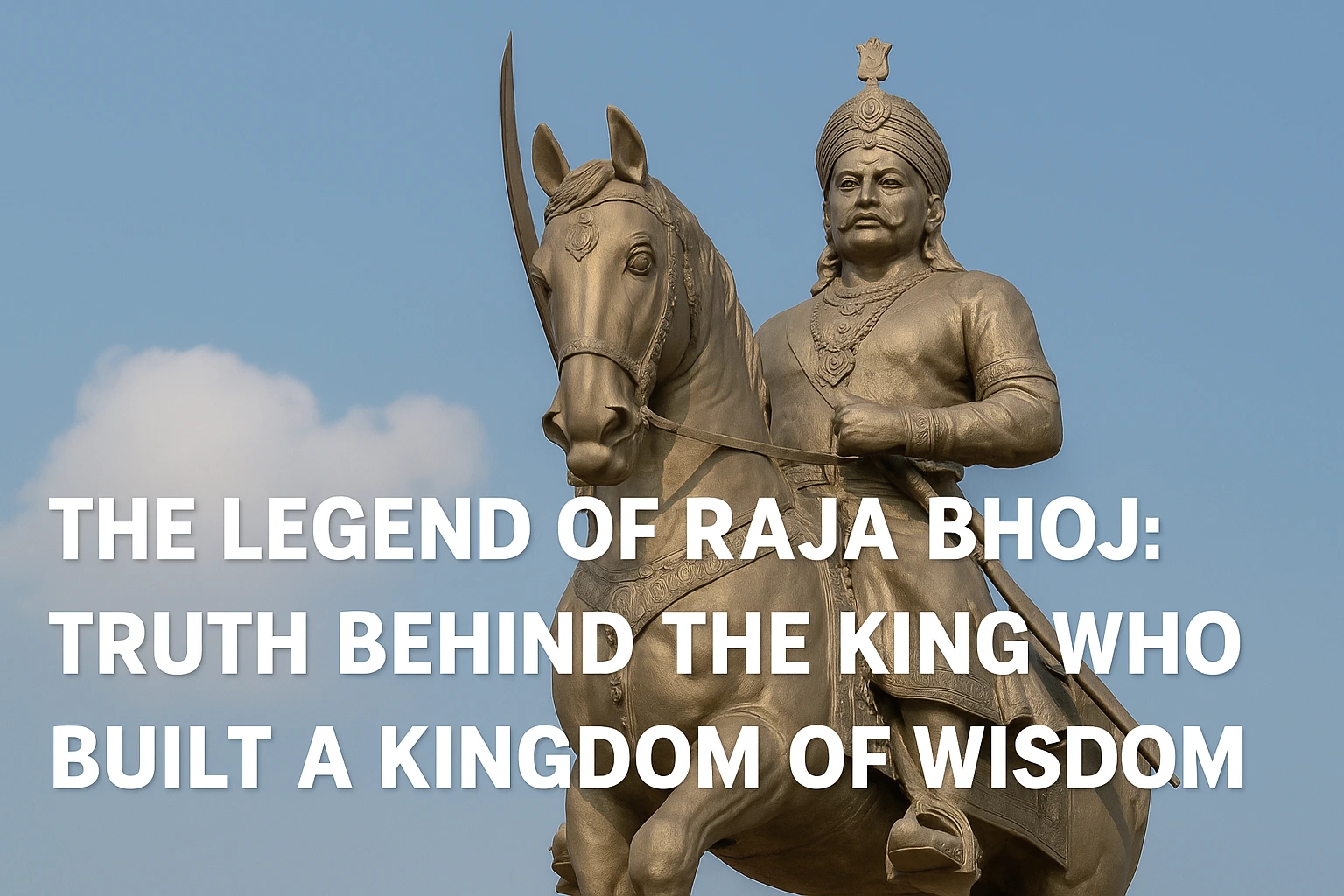 The Legend of Raja Bhoj: Truth Behind the King Who Built a Kingdom of ...